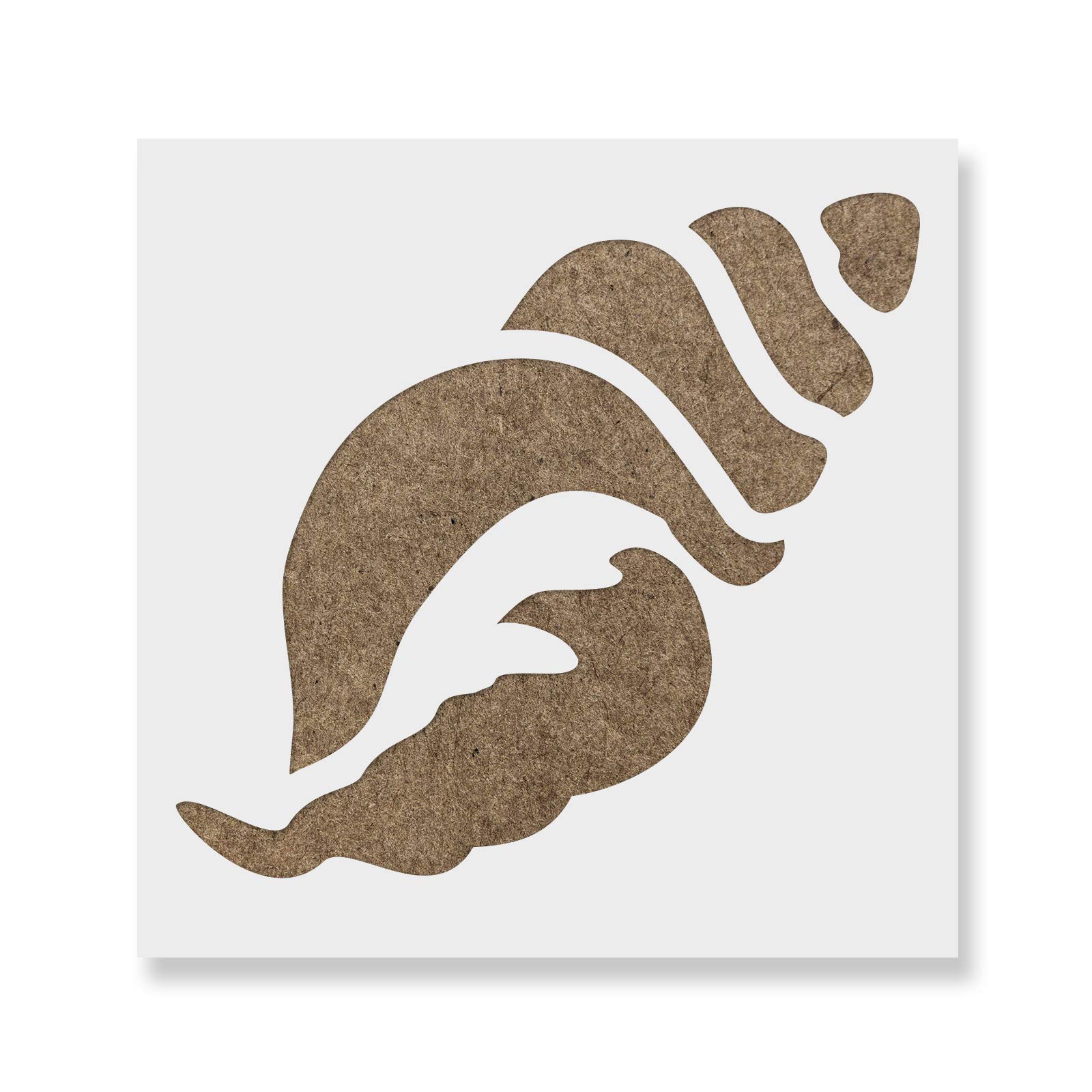 Amazon.com : Seashell Stencil - Shells Stencil, Summer Stencil, Shell ...