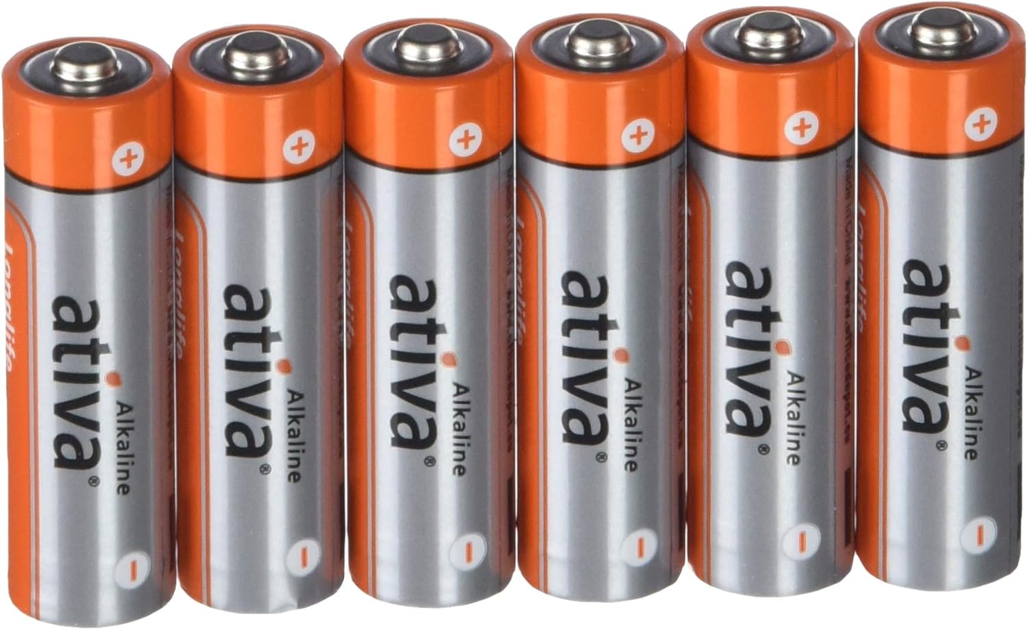 Ativa 5842026 AA Alkaline Batterie - 6er Pack : Amazon.de: Elektronik ...