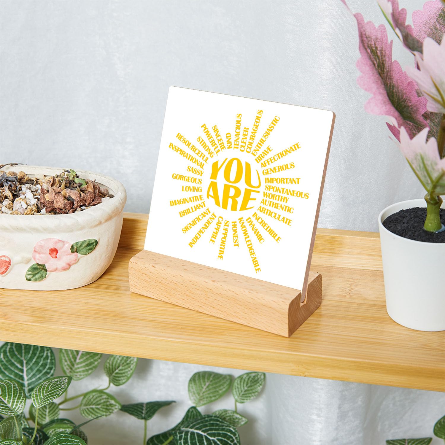 Snapklik.com : Inspirational Sign For Office Desk Sign For Coworkers ...