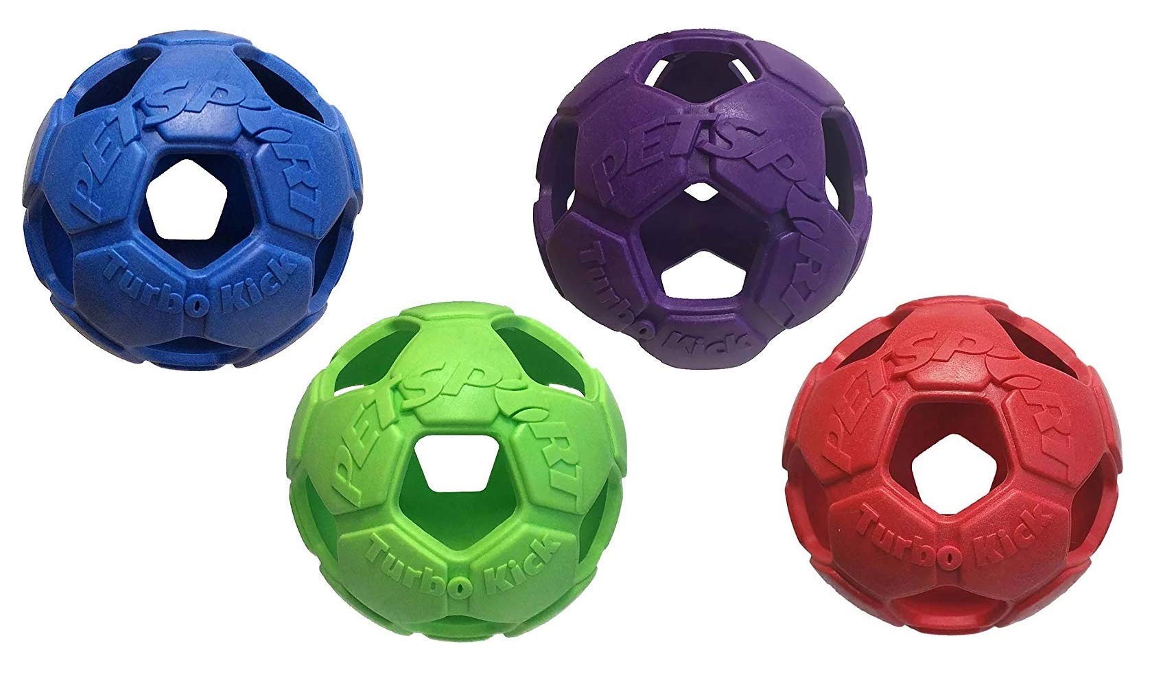 Snapklik.com : PetSport 4" Turbo Kick Soccer Ball Dog Toy (3 Pack ...
