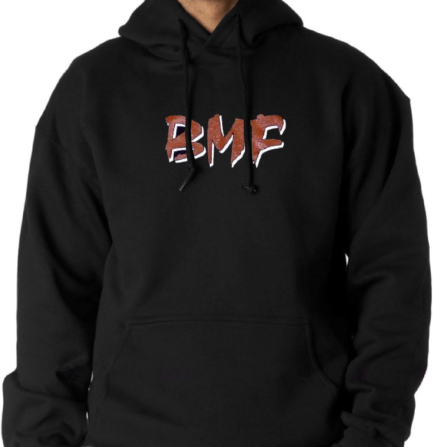 Amazon.com: BMF Black Hoodie with Ezekiel 25:17 : Clothing, Shoes & Jewelry