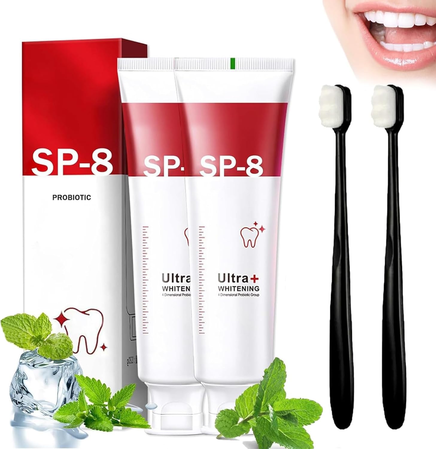 Amazon.com: Sp-8 Ultra Whitening Toothpaste, Upgrade - 2PCS Sp8 ...
