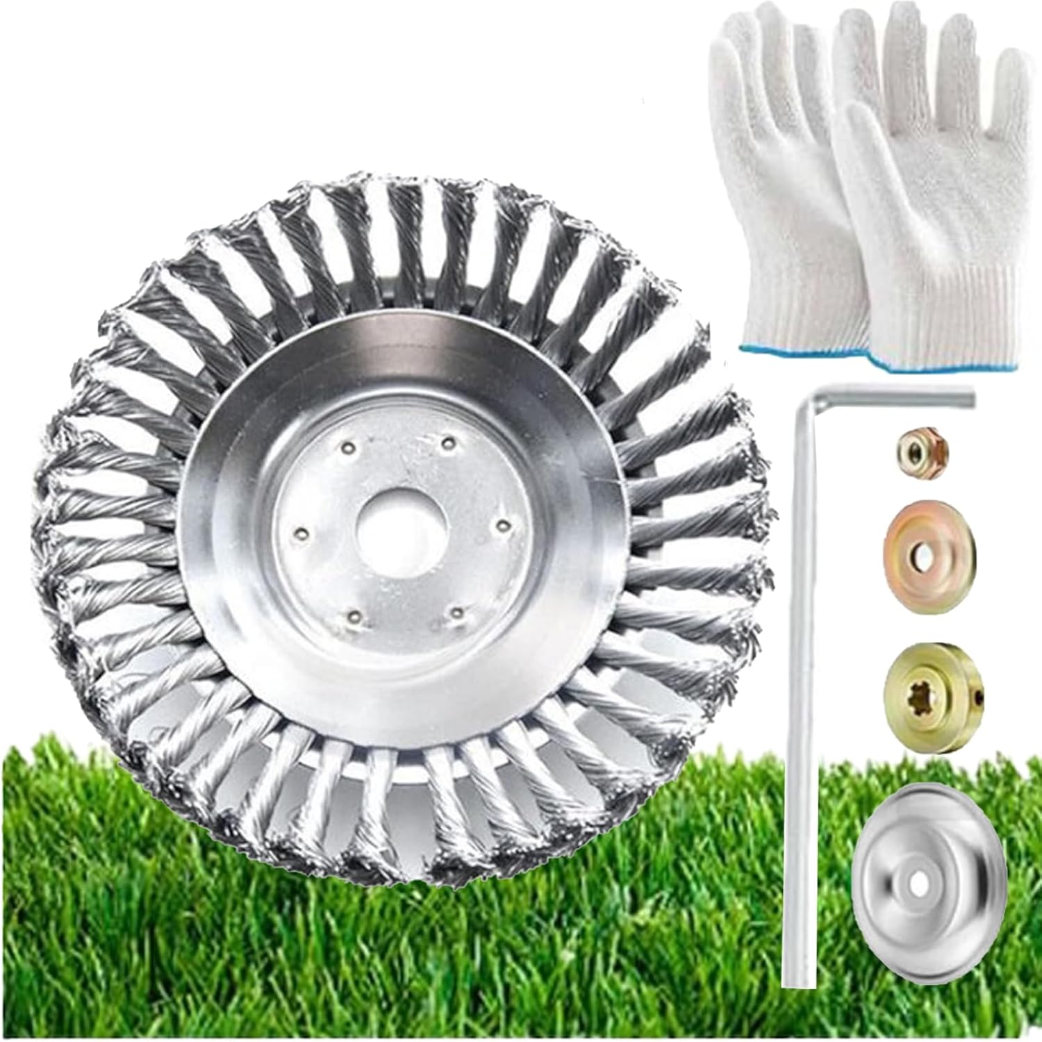 IndestructibleTrimmer™ Universal Steel Wire Trimmer Head, Shirem ...