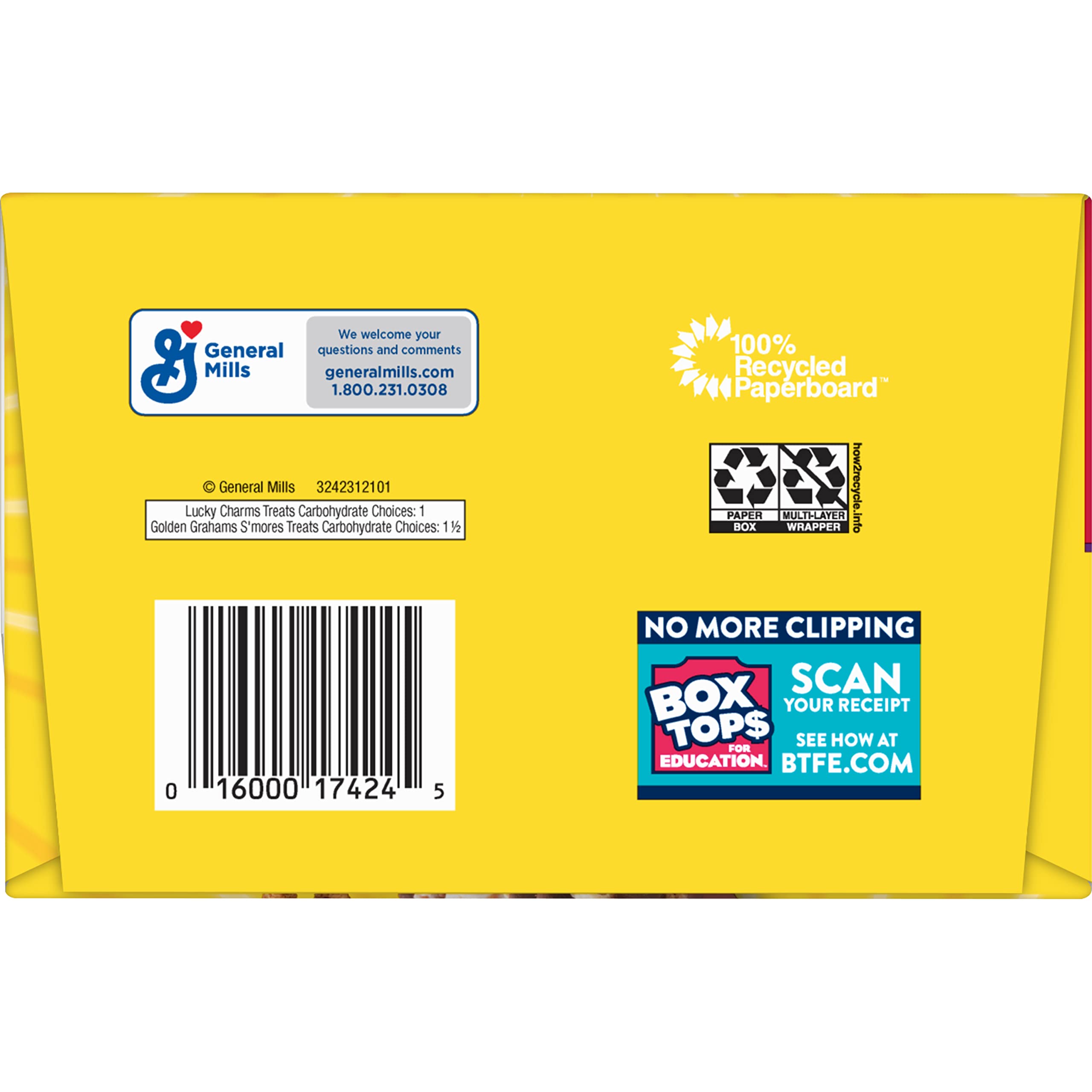 Snapklik.com : Golden Grahams Lucky Charms Breakfast Cereal Treat Bars ...