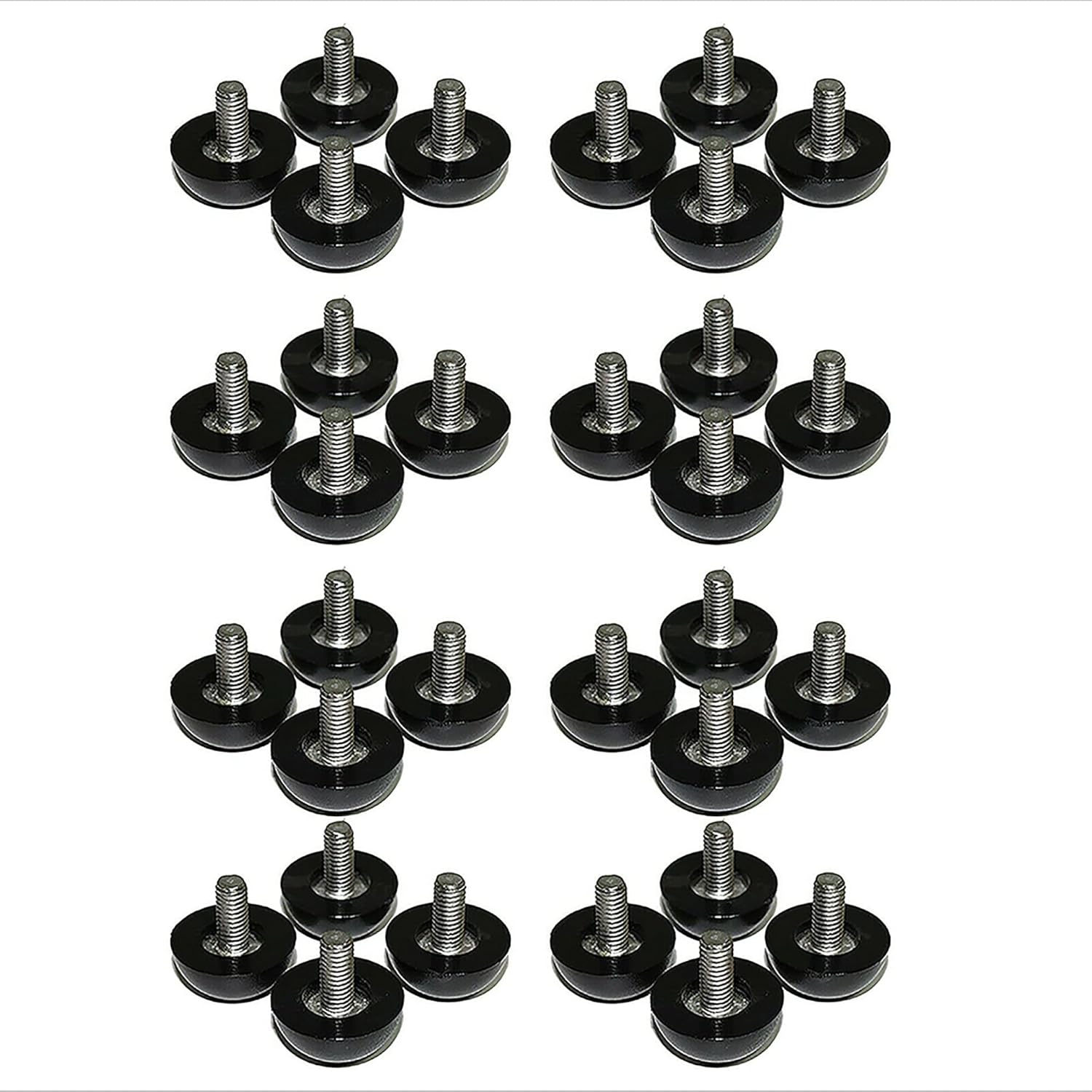 Amazon.com: 8mm x 1/2" Long Thread Stud Adjustable Glides for Patio ...