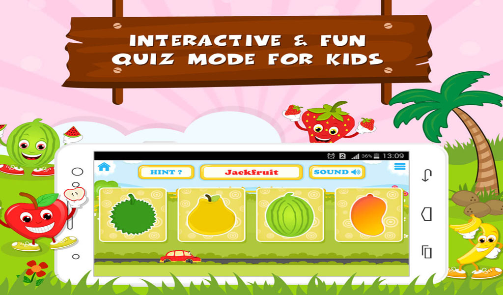Learn Fruit Names - Kids Fun - App on the Amazon Appstore