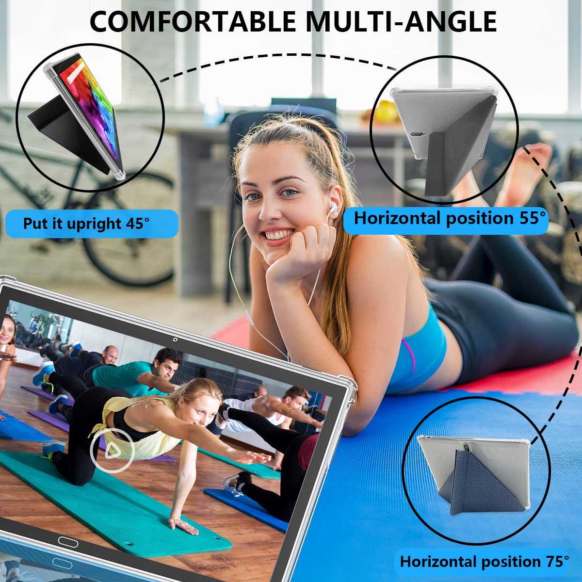 Snapklik.com : Tablet 10.1 Inch Android 11 4G Phone Call Phablet Dual ...