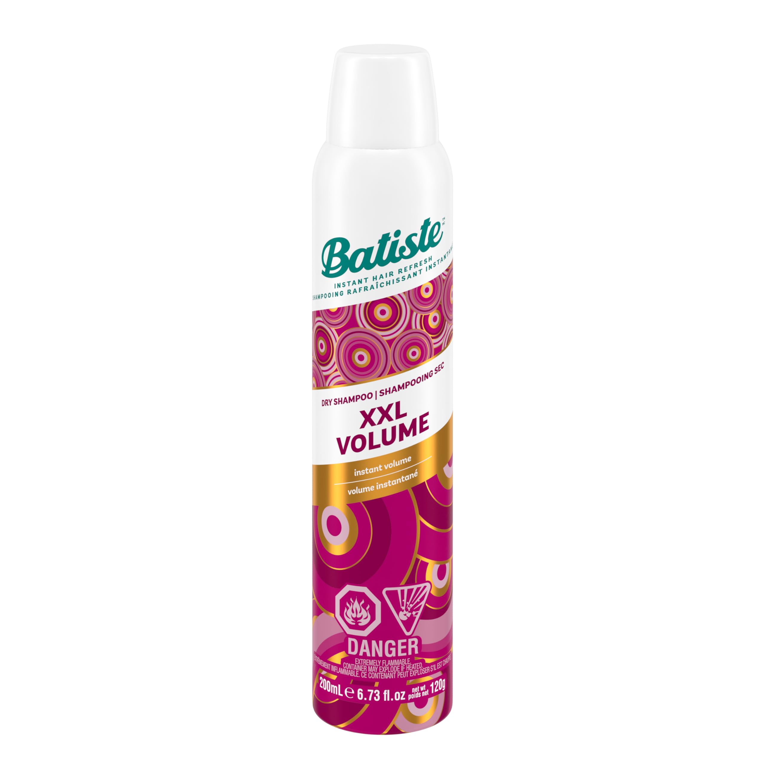 Batiste XXL Dry Shampoo, adds volume & hair texture, instantly ...