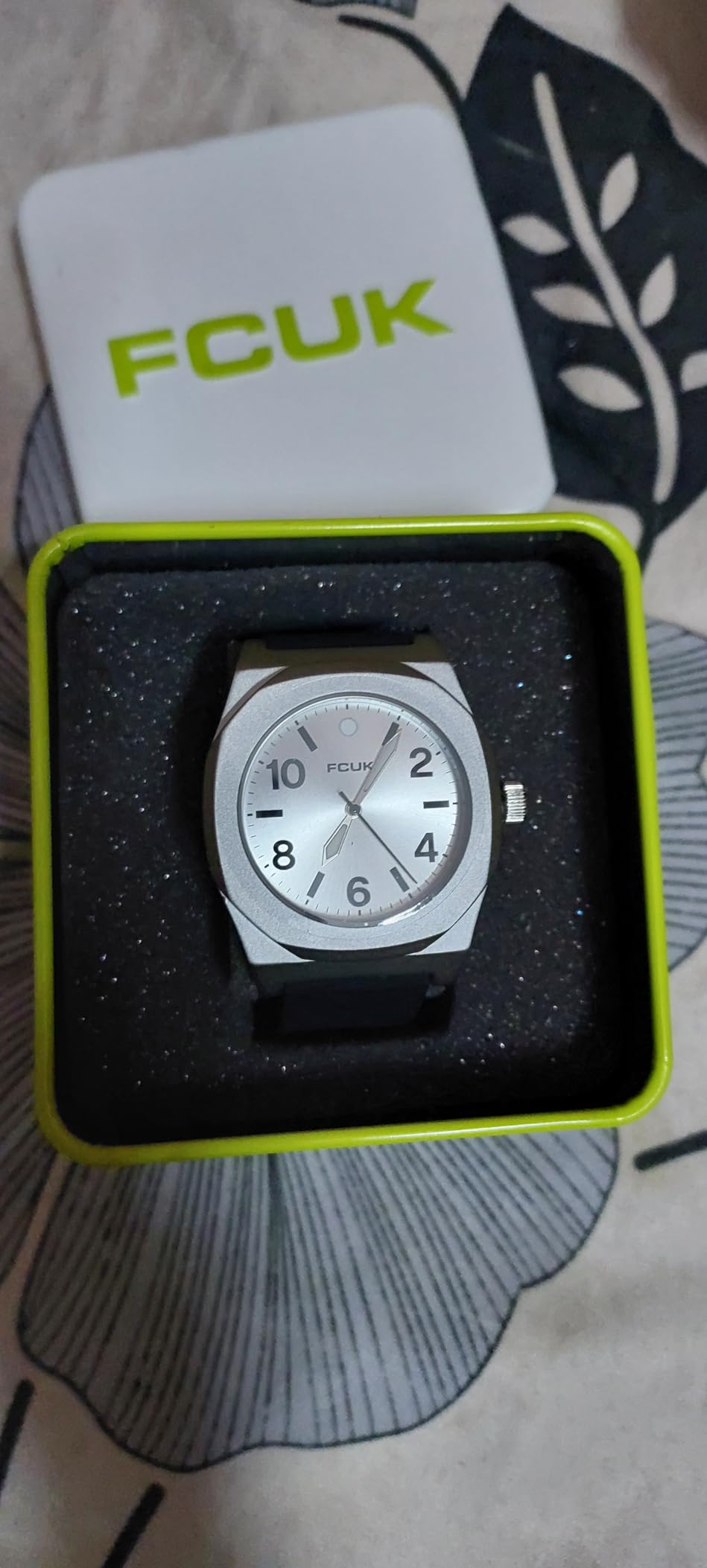 FCUK Analog Silver Dial Men's Watch-FK0012B : Amazon.in: Watches