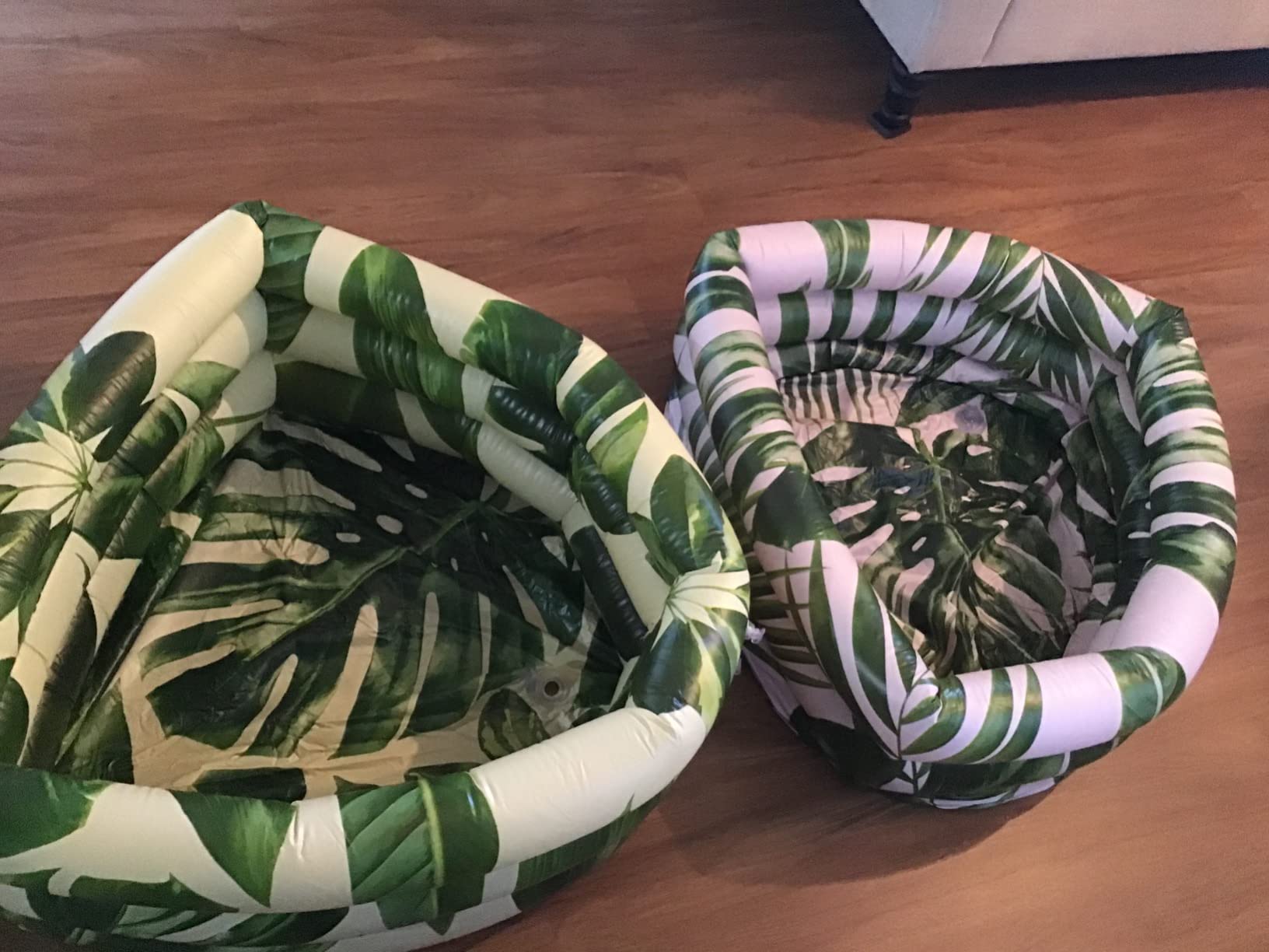 Amazon.com: Sloosh 2 Pack Round Inflatable Cooler, 35" Inflatable Party ...