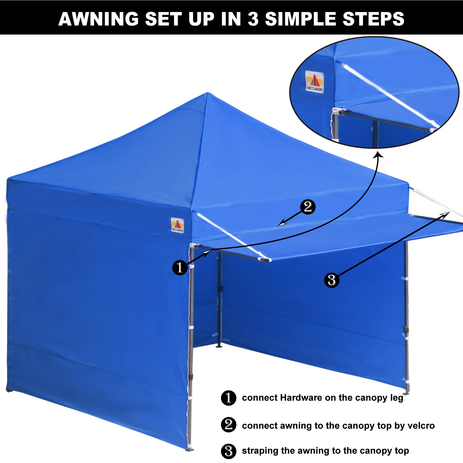Snapklik.com : ABCCANOPY Canopy Tent 10 X 10 Pop-up Instant Shelters ...