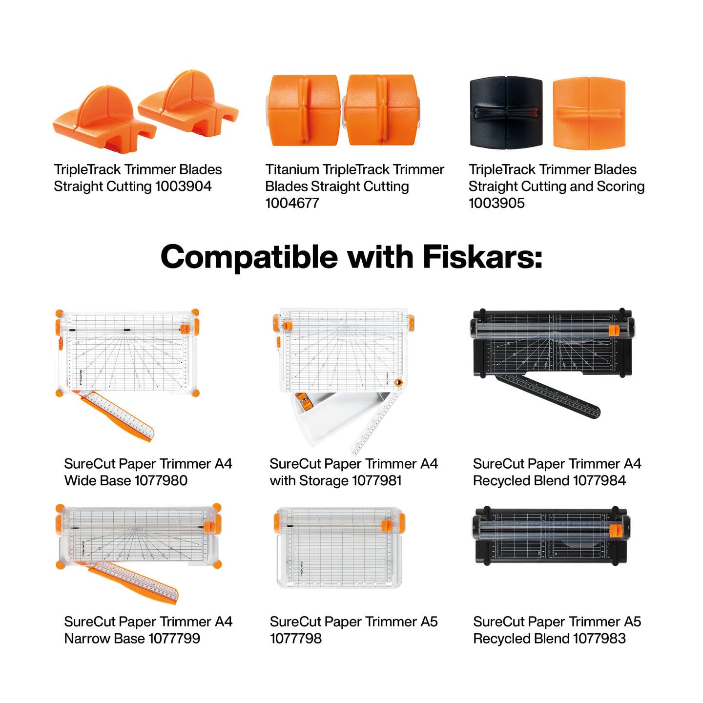 A4 Guillotine Fiskars SureCut Portable With Titanuim Blade & Wire Paper ...