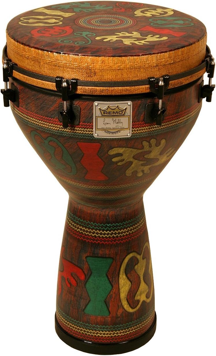 Amazon.com: Bundle of Remo Djembe, Key, 14" x 25", Adinkra And 2 ...