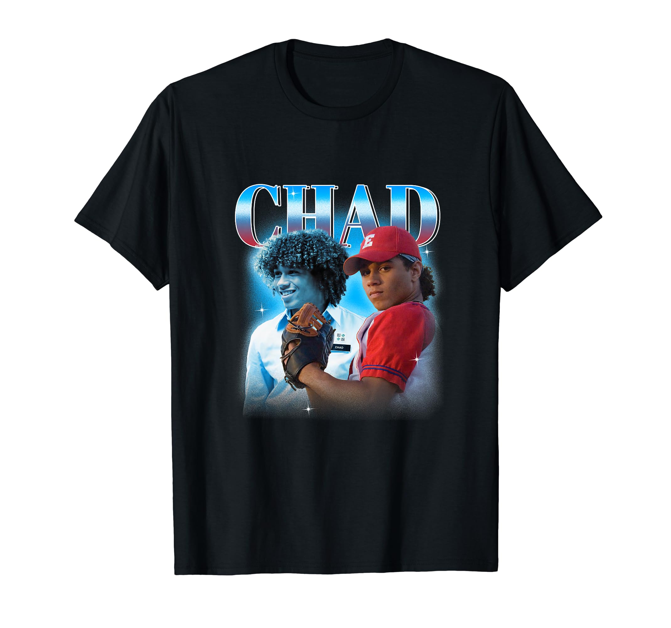 Amazon.com: Disney High School Musical The Series Chad Collage T-Shirt ...
