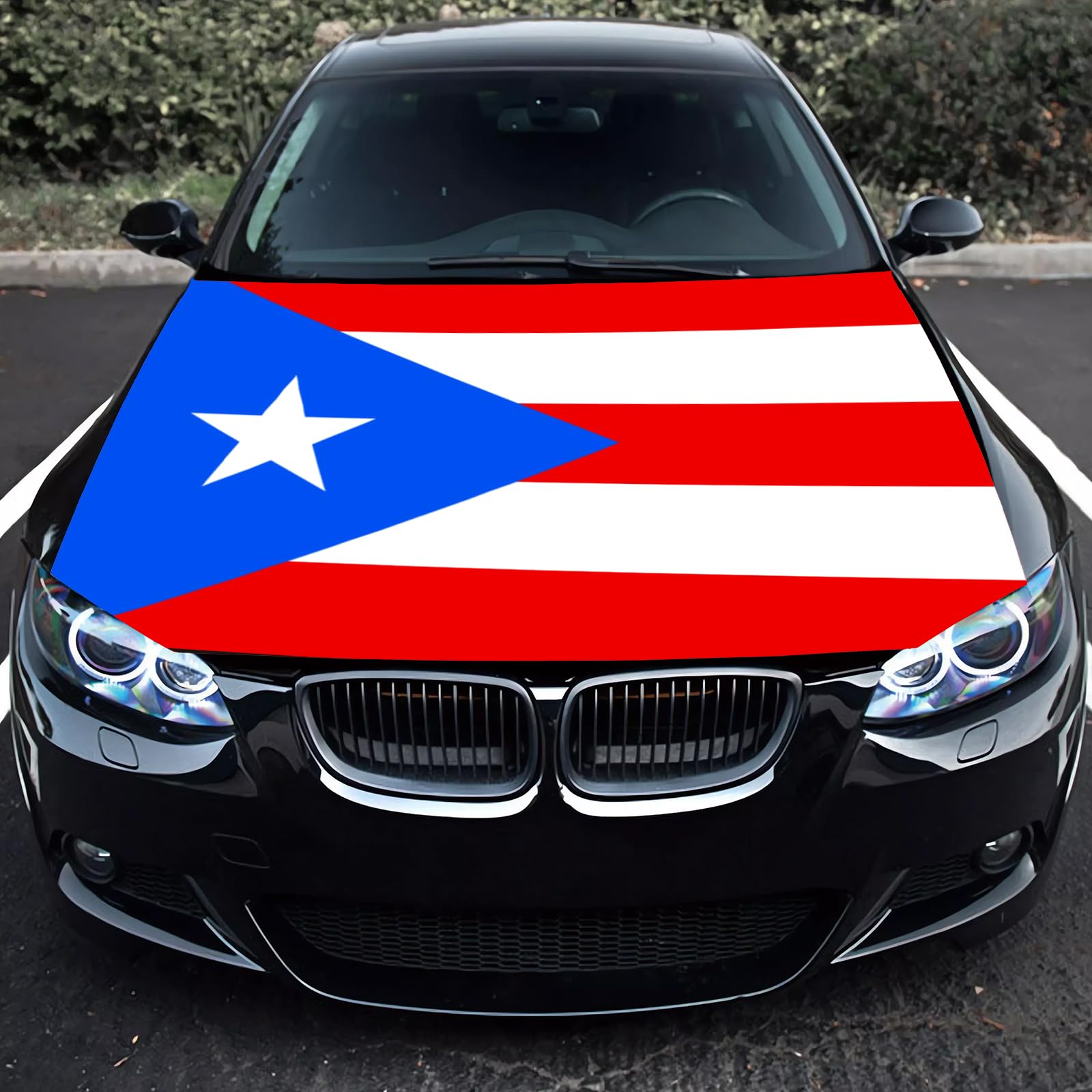 Mexico US Flag Hood Cover Mexico US Flag Car Hood Cover 3.5x5 Ft ...