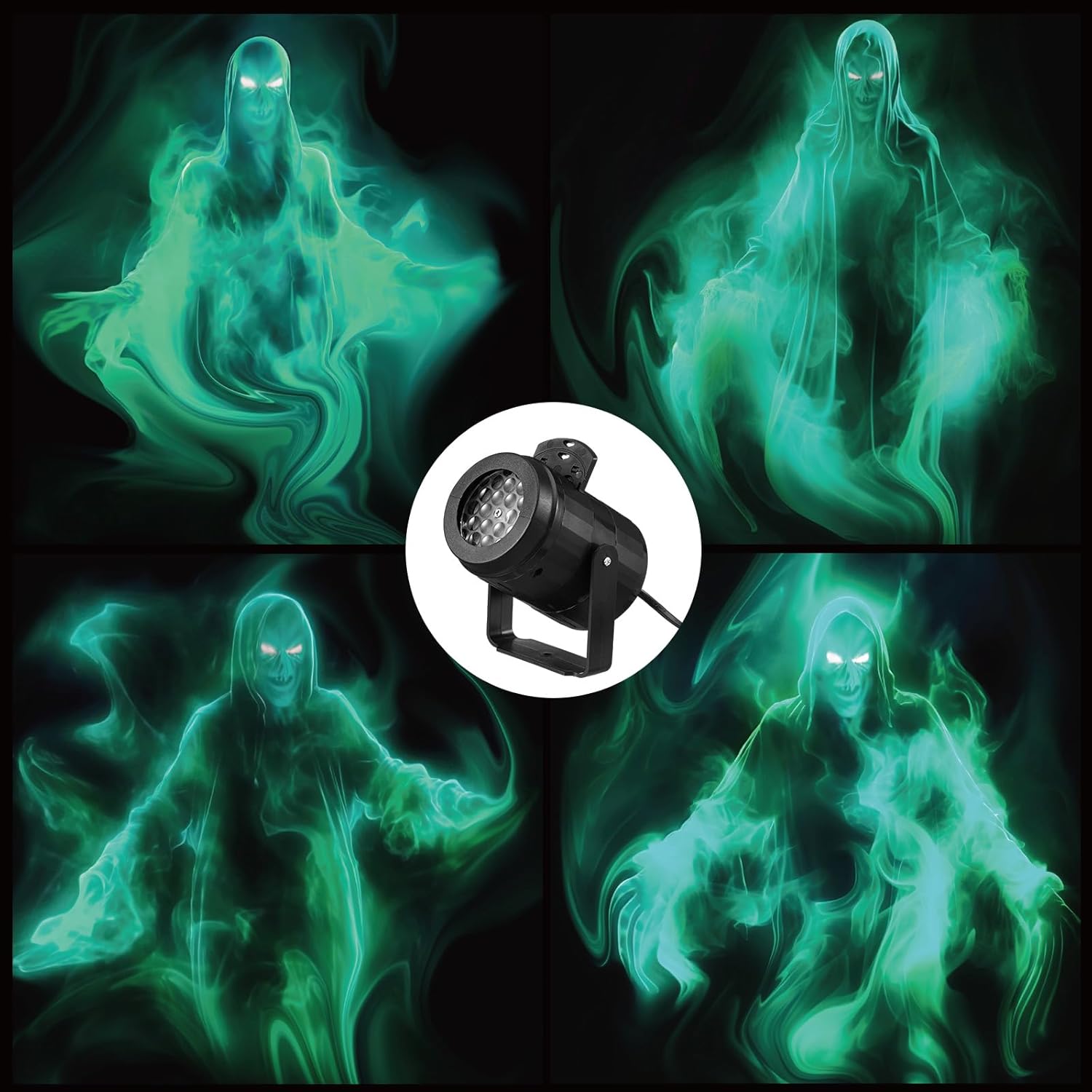 Amazon.com: VIHOSE Halloween Ghost Projector Hologram Lights for ...