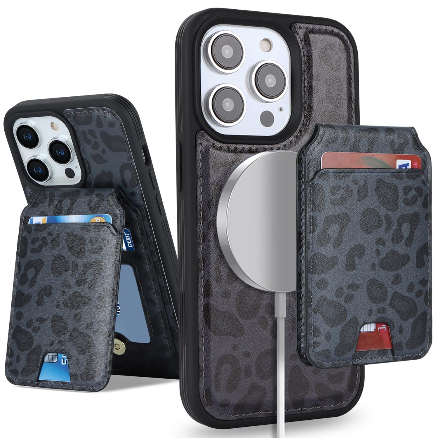 Amazon.com: SailorTech iPhone 13 Pro case with Credit Card Holder mag ...