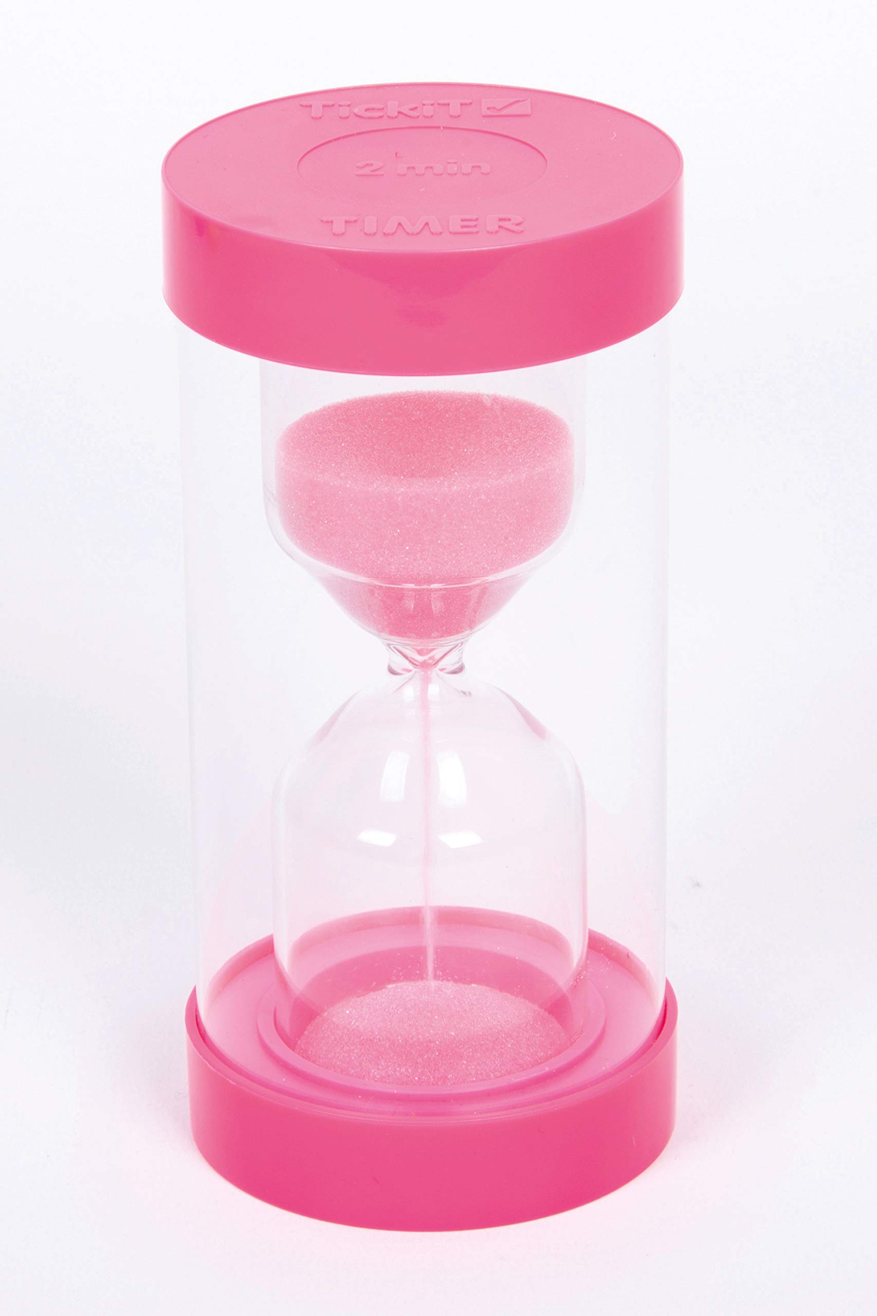 TickiT 92113 ColourBright Sand Timer - 2 Minute in Pink : Amazon.co.uk ...