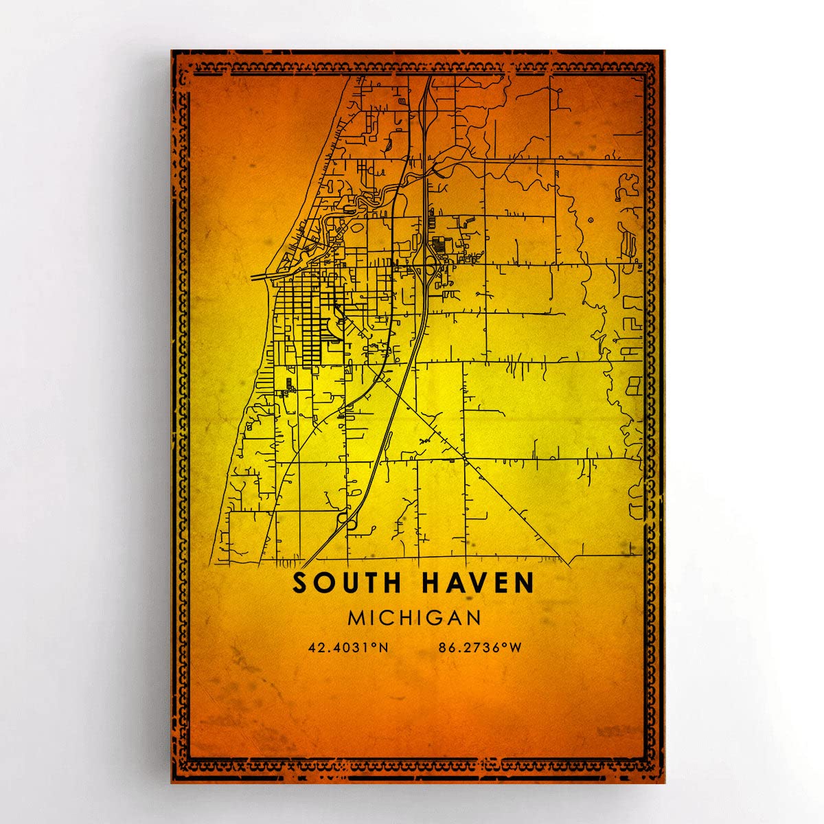 South Haven Michigan Map