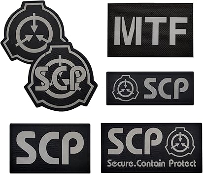 Amazon.com: Reflective SCP MTF Patch,Special Containment Procedures ...