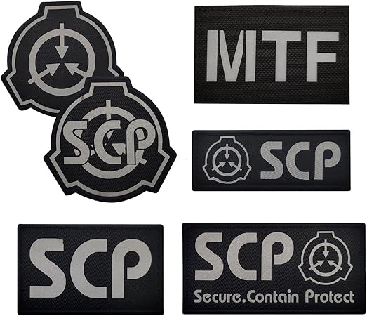 Amazon.com: Reflective SCP MTF Patch,Special Containment Procedures ...