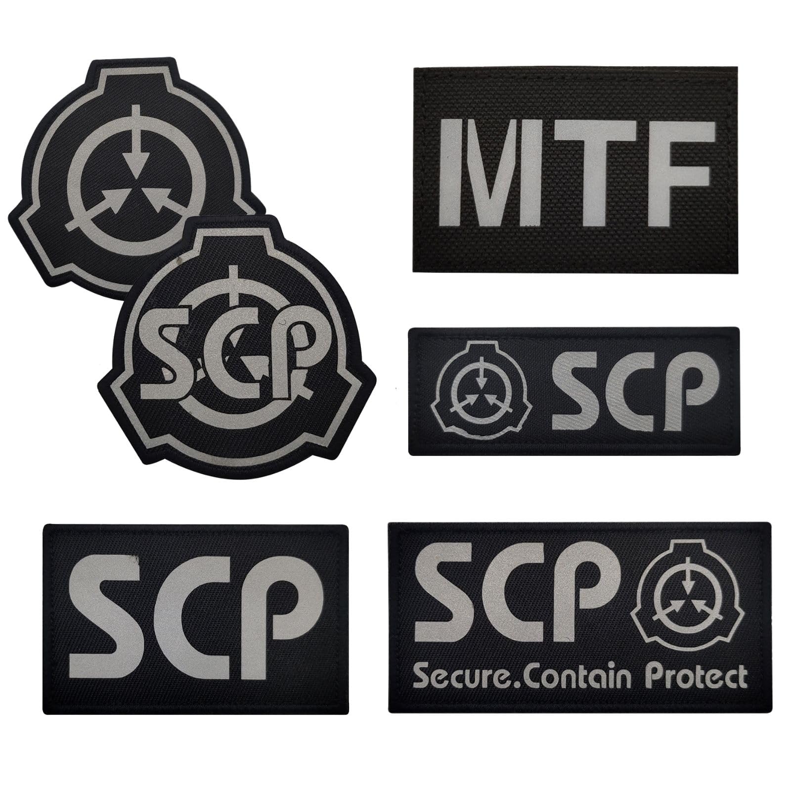 Amazon.com: Reflective SCP MTF Patch,Special Containment Procedures ...