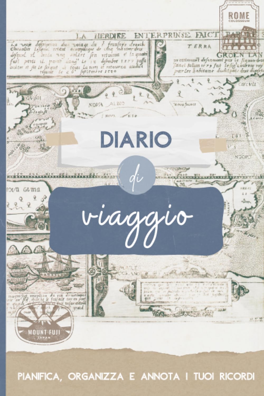 Amazon.it: Diario di viaggio: pianifica, organizza il tuo viaggio e ...