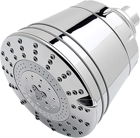 Sprite Showers Pure 7-Setting Filtered 1.75GPM Showerhead in Chrome ...
