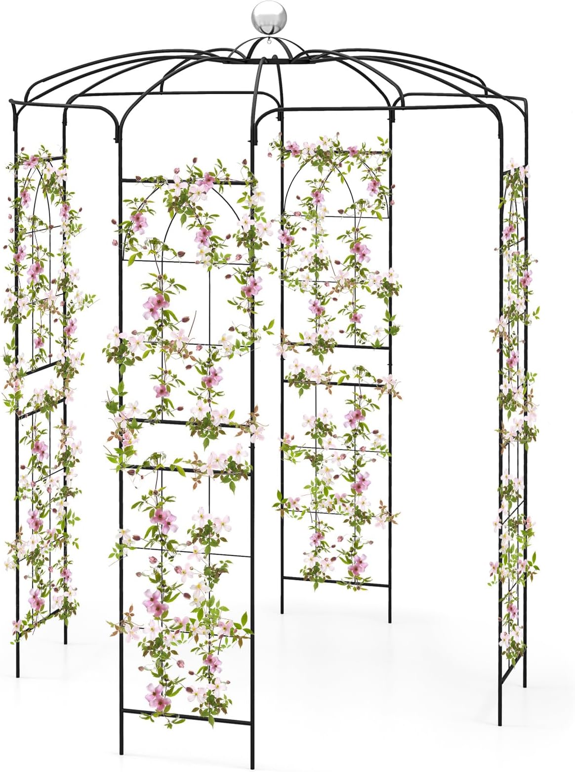 Amazon.com : OUTOUR French Style Birdcage Shape Heavy Duty Gazebo,9 ...