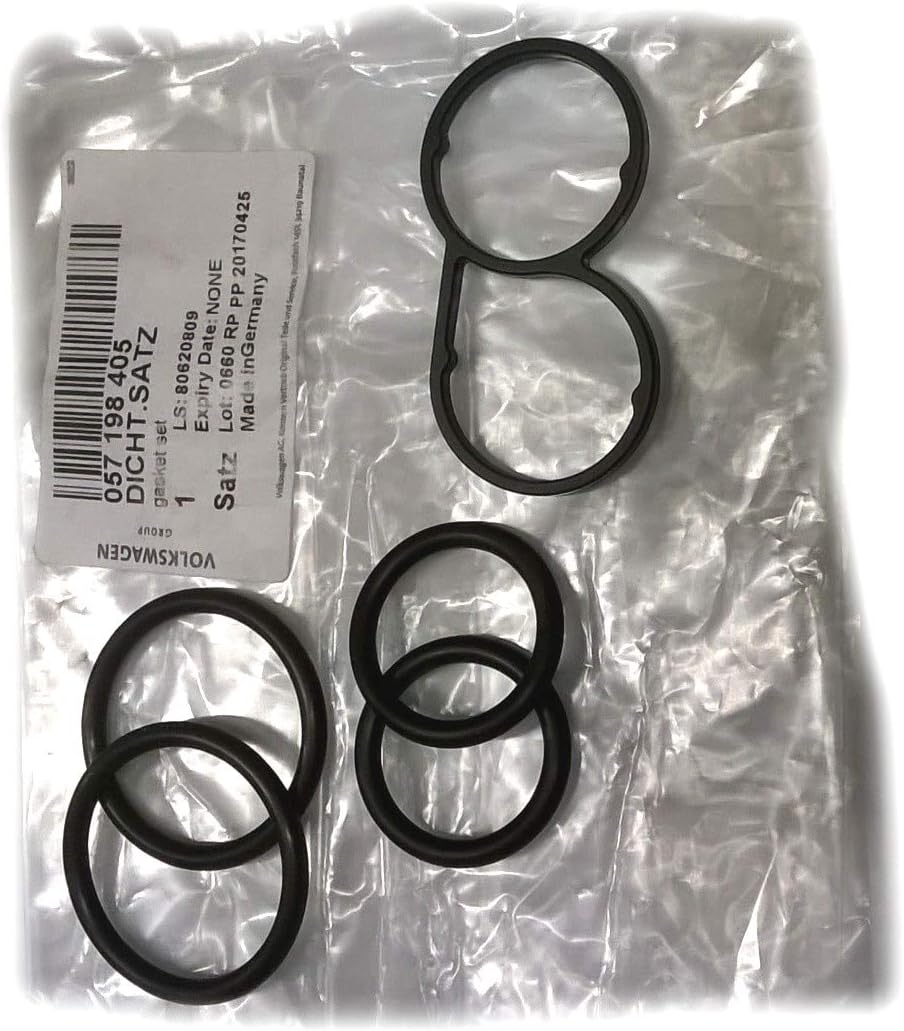 Amazon.com: Volkswagen Oil Filter Adapter Gasket - 057-198-405 : Automotive
