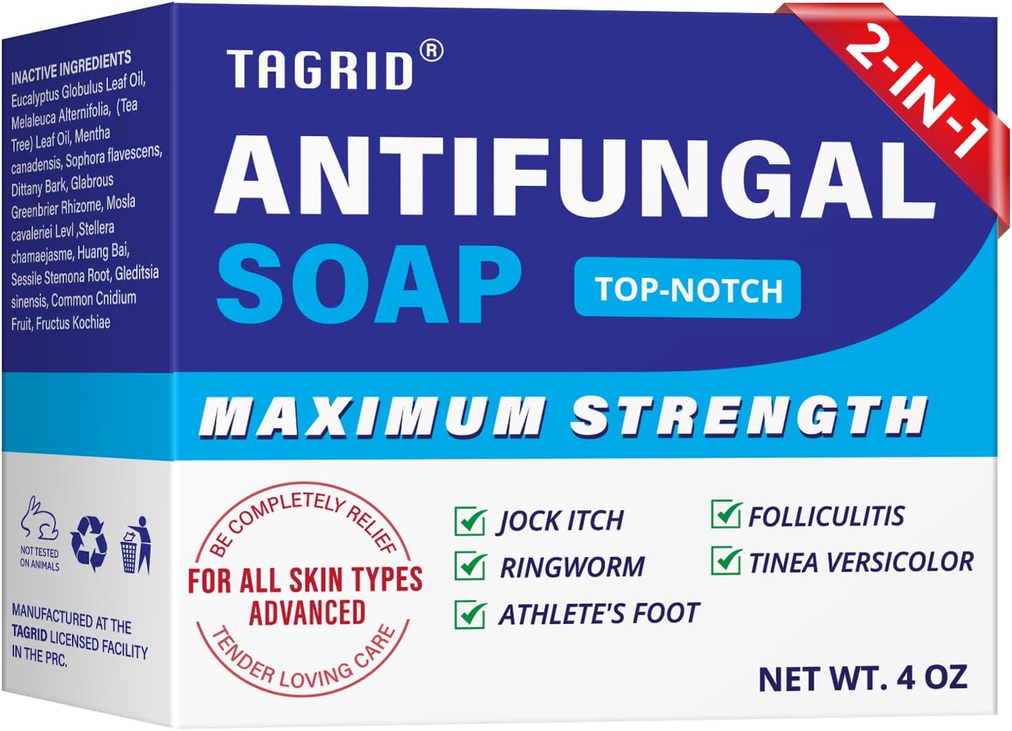 Amazon.com : KATIALIS SOAP Sulfur Zinc Oxide Salicylic Acid Anti Fungal ...