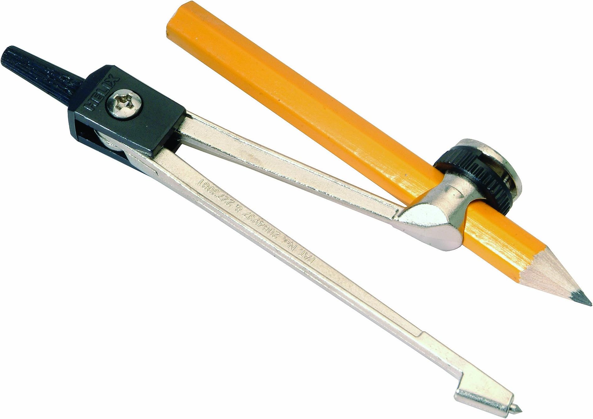 Helix Metal Compass with Safety Point - Pencil Included - Idea for ...