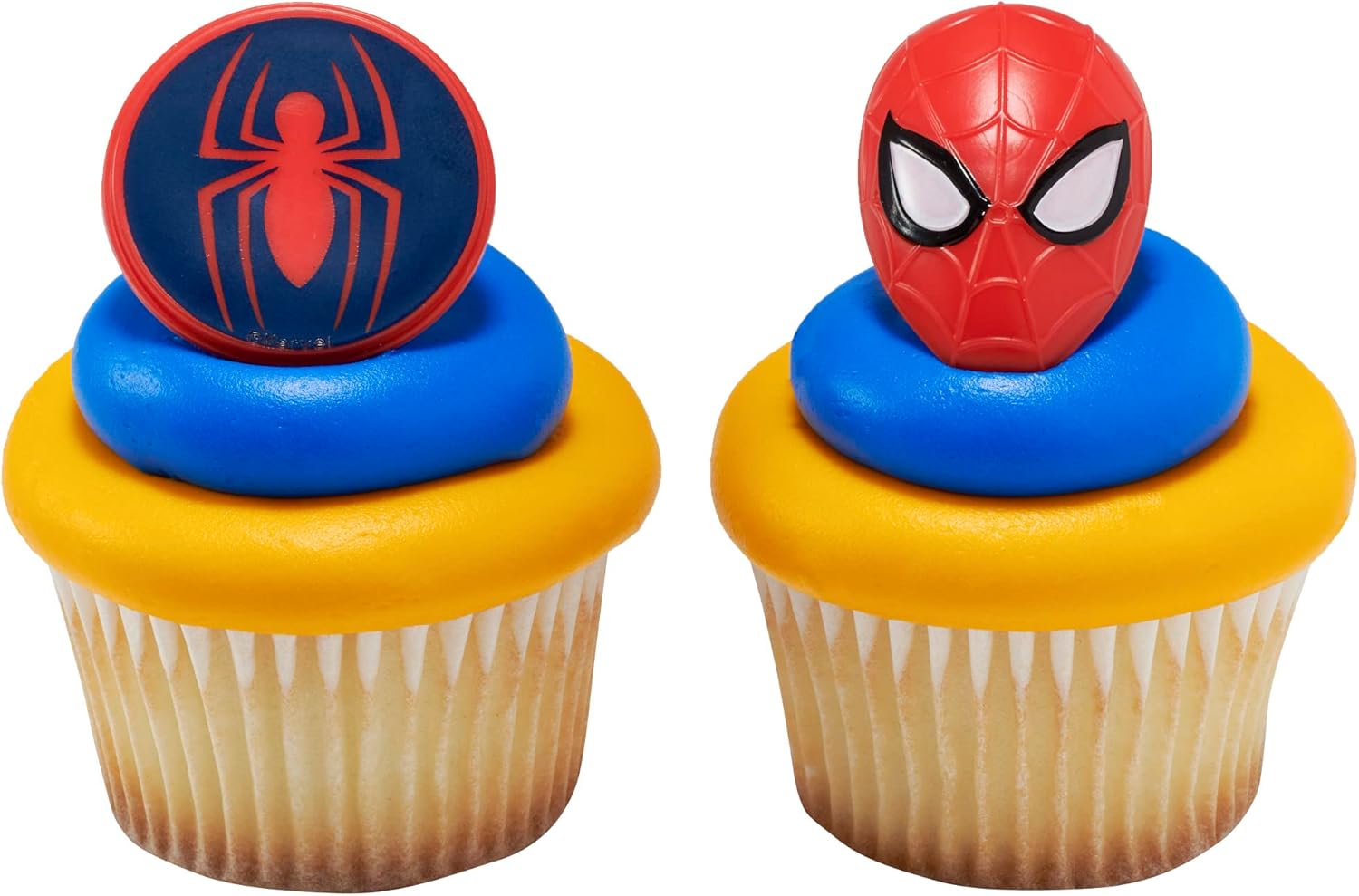 Amazon.com: DecoPac Marvel's Spider-Man™ Spider and Mask Rings, Spider ...