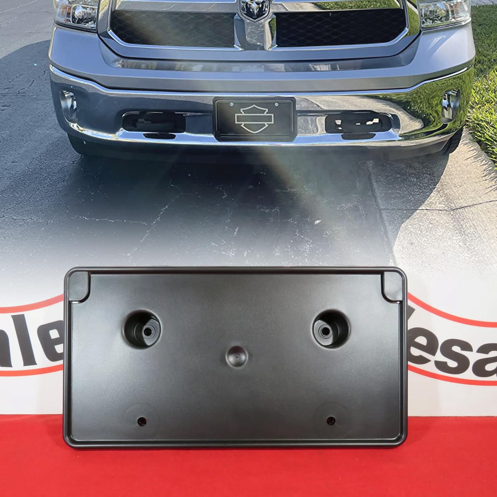 Amazon.com: Wocch Front License Plate Frame for 2013-2018 Ram 1500 ...