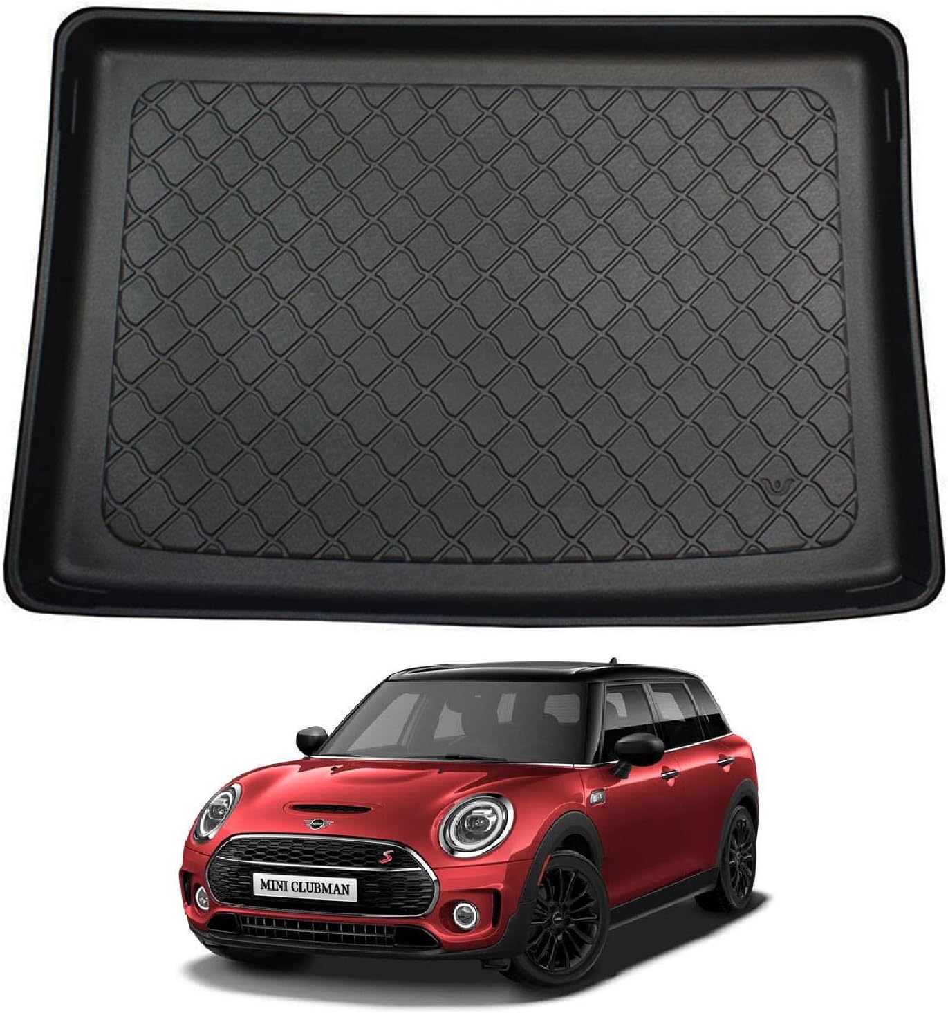 NOMAD Boot Liner for Mini Clubman 2015+ TPE Rubber Boot Floor Upper ...