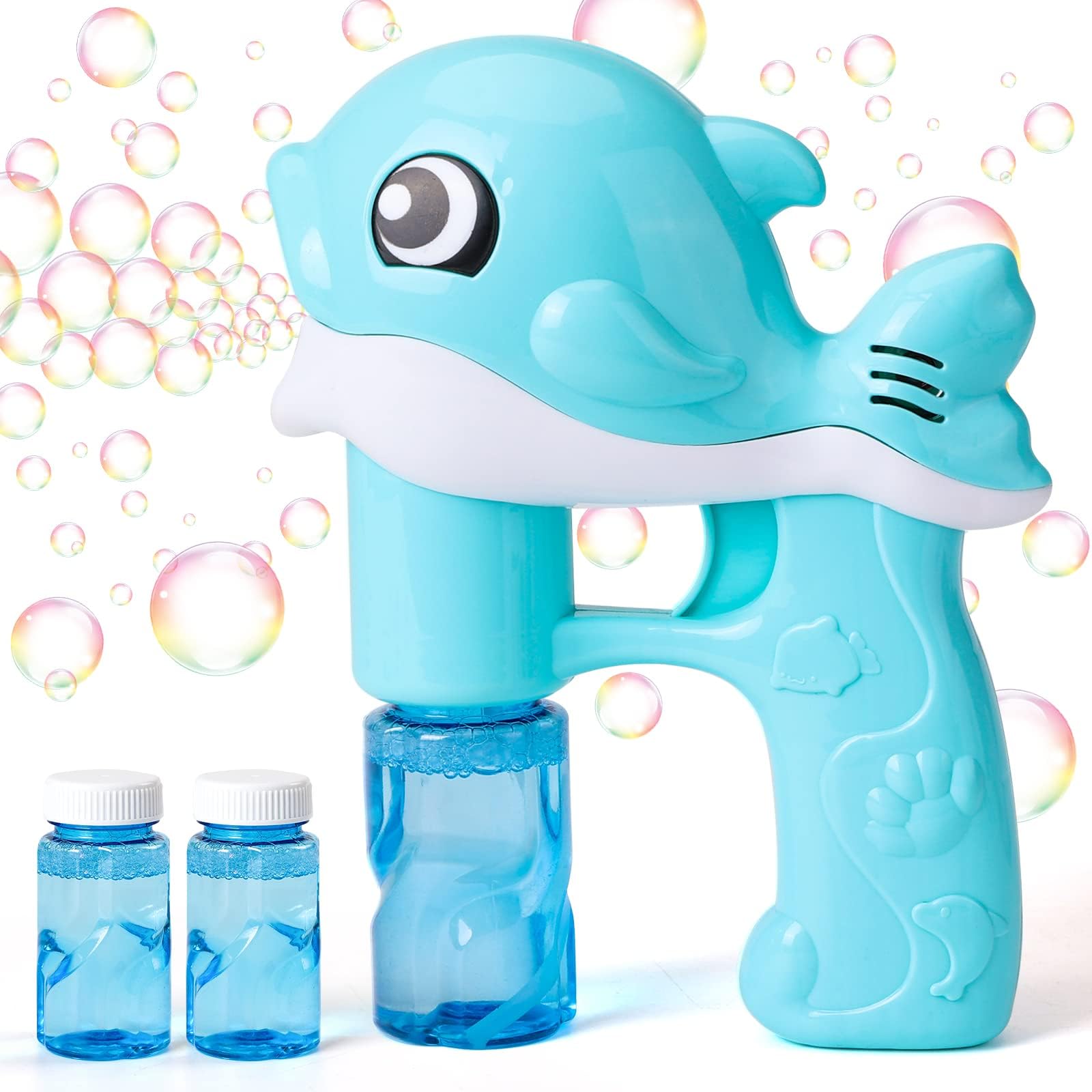 Dinosaur Bubble Wand for Kids Toddlers - Bubble Machine Gun Blower ...