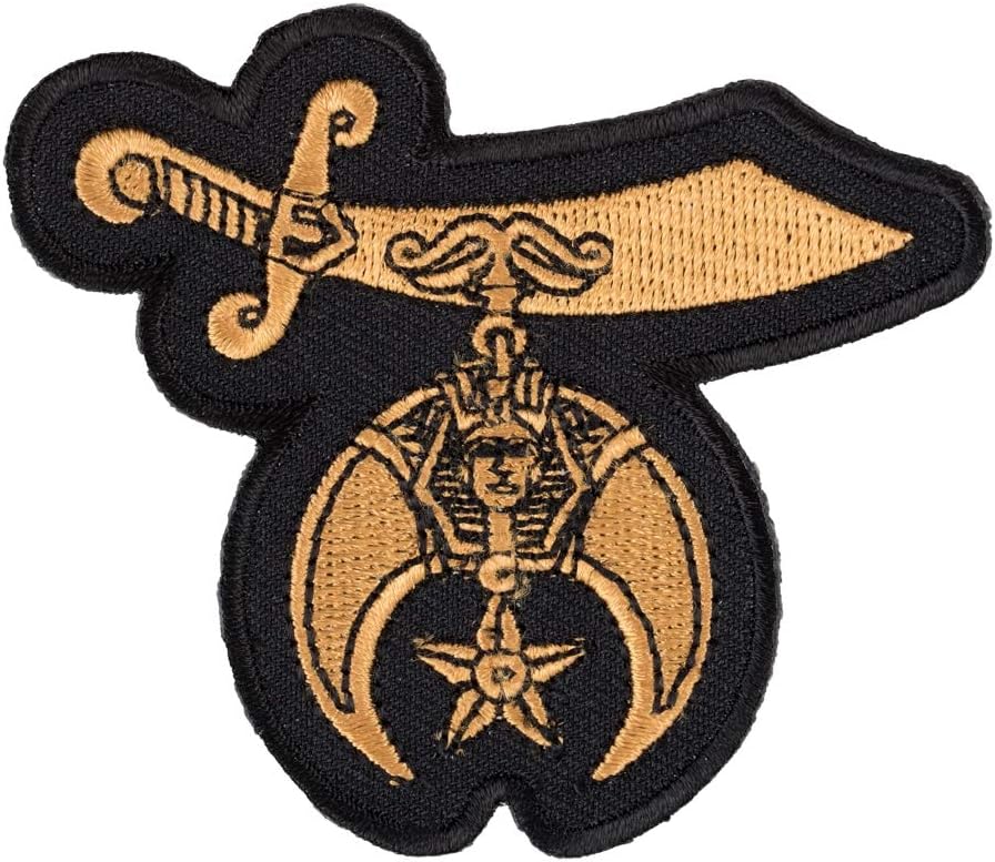 Amazon.com: Masonic Logo Patch Embroidered Iron-On Freemason Lodge ...
