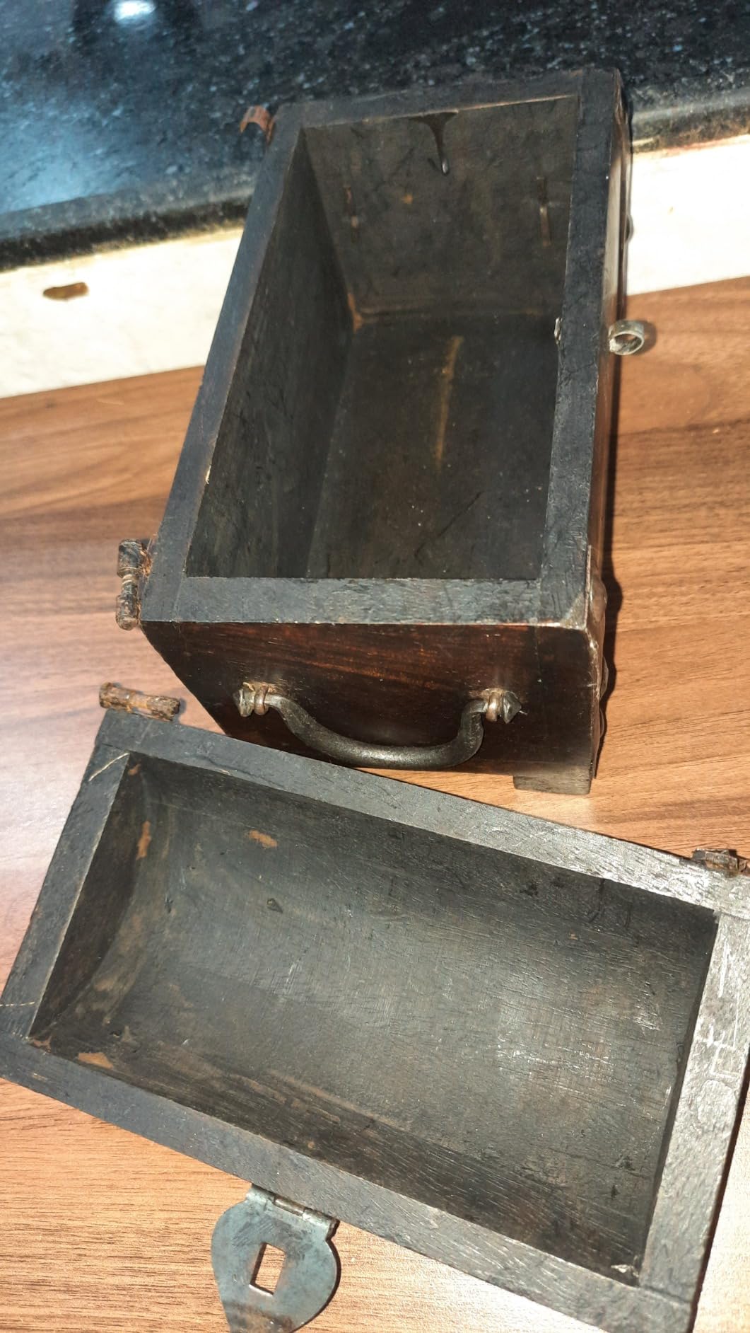 Buy DIGGY ARTS Antique Wooden Box | Treasure Chest | Storage Box ...