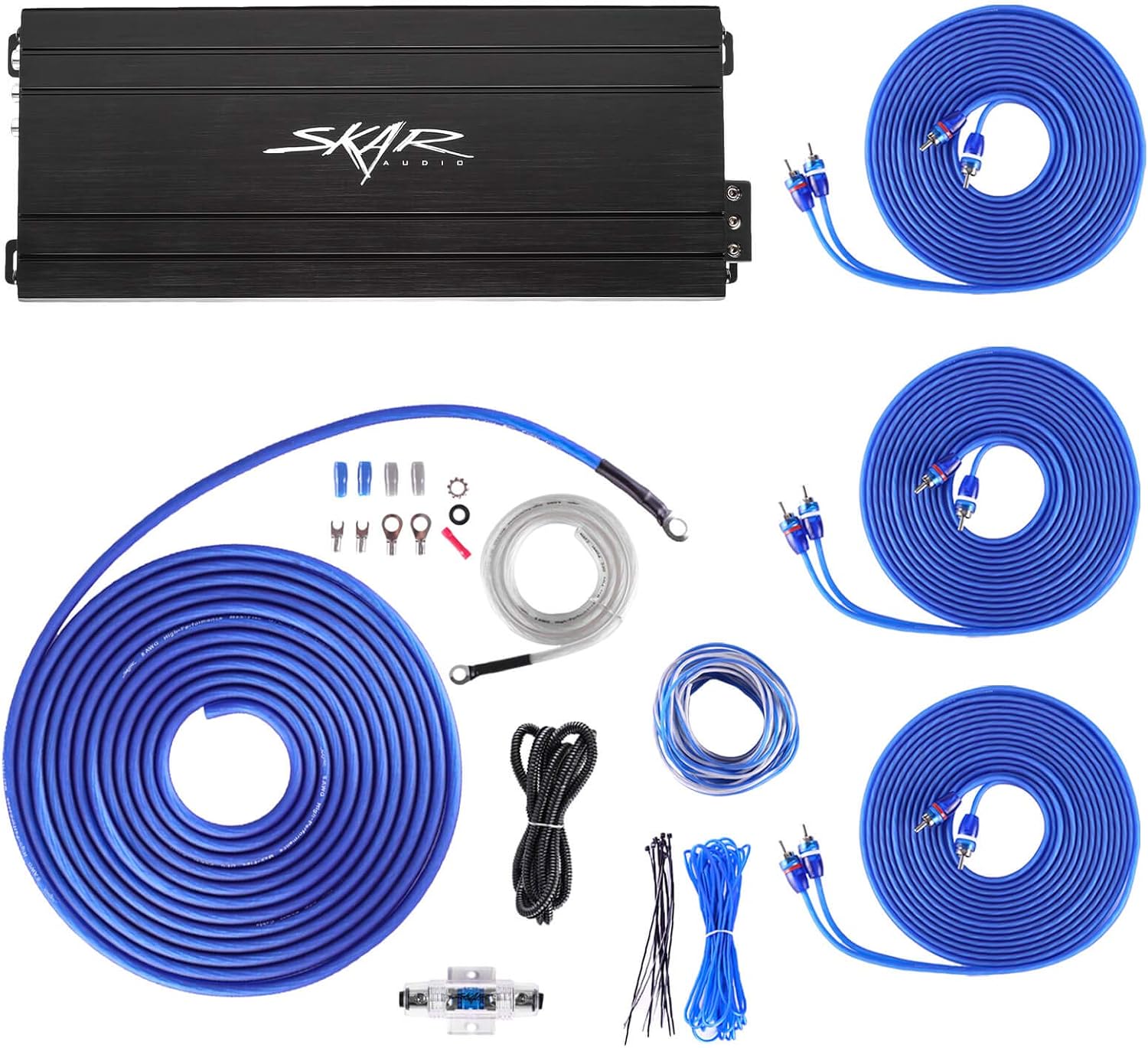 Amazon.com : Skar Audio SK-M9005D 900 Watt 5-Channel Car Amplifier with ...