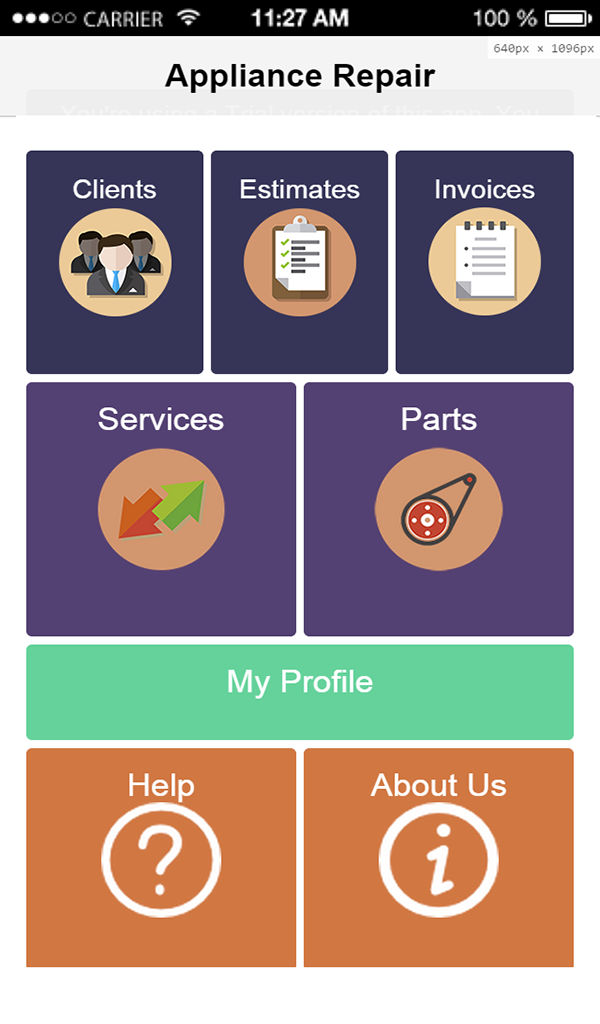 Appliance repair invoice - App on Amazon Appstore