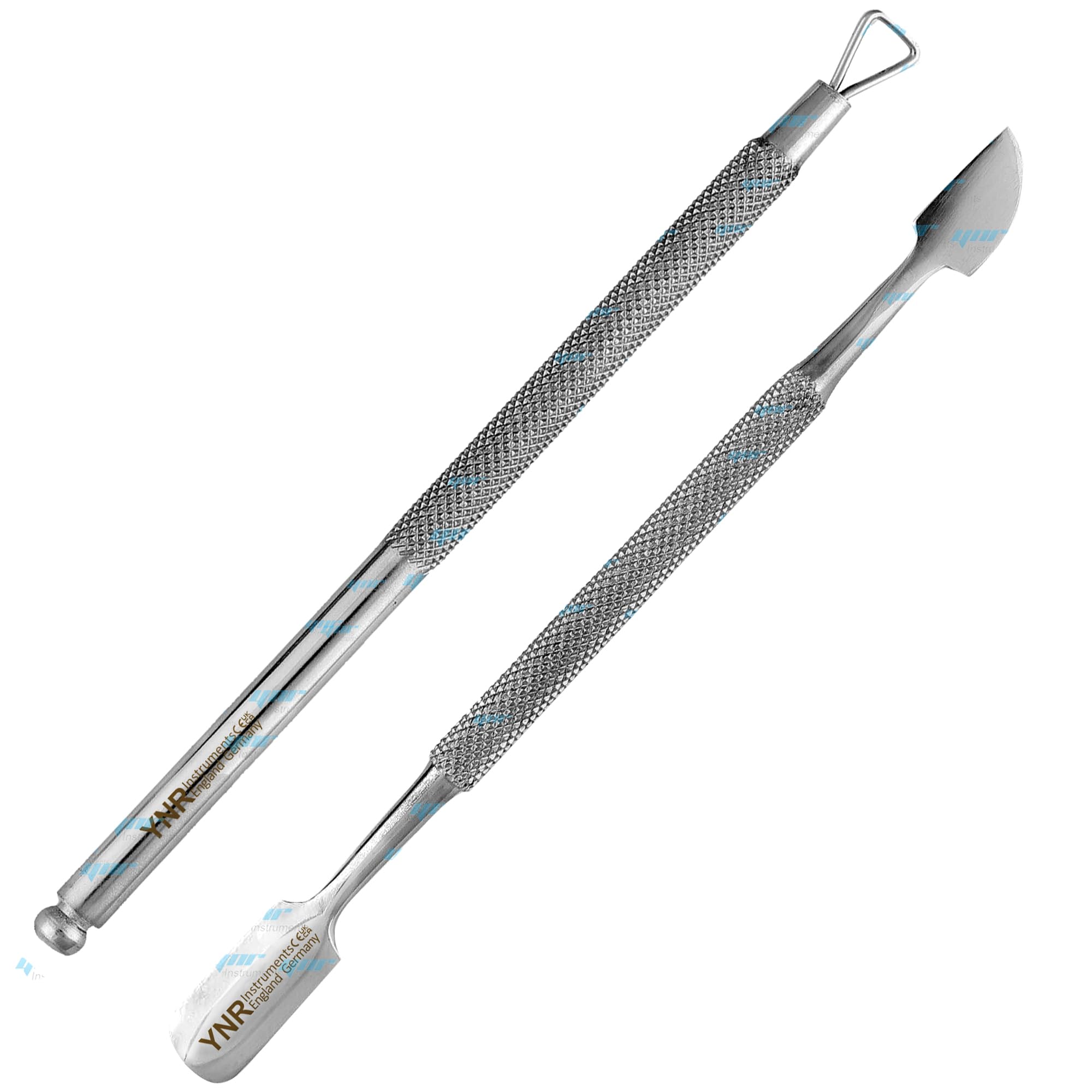 YNR Cuticle Pusher and UV Gel Nail Polish Remover [Pack of 2] Cuticle ...