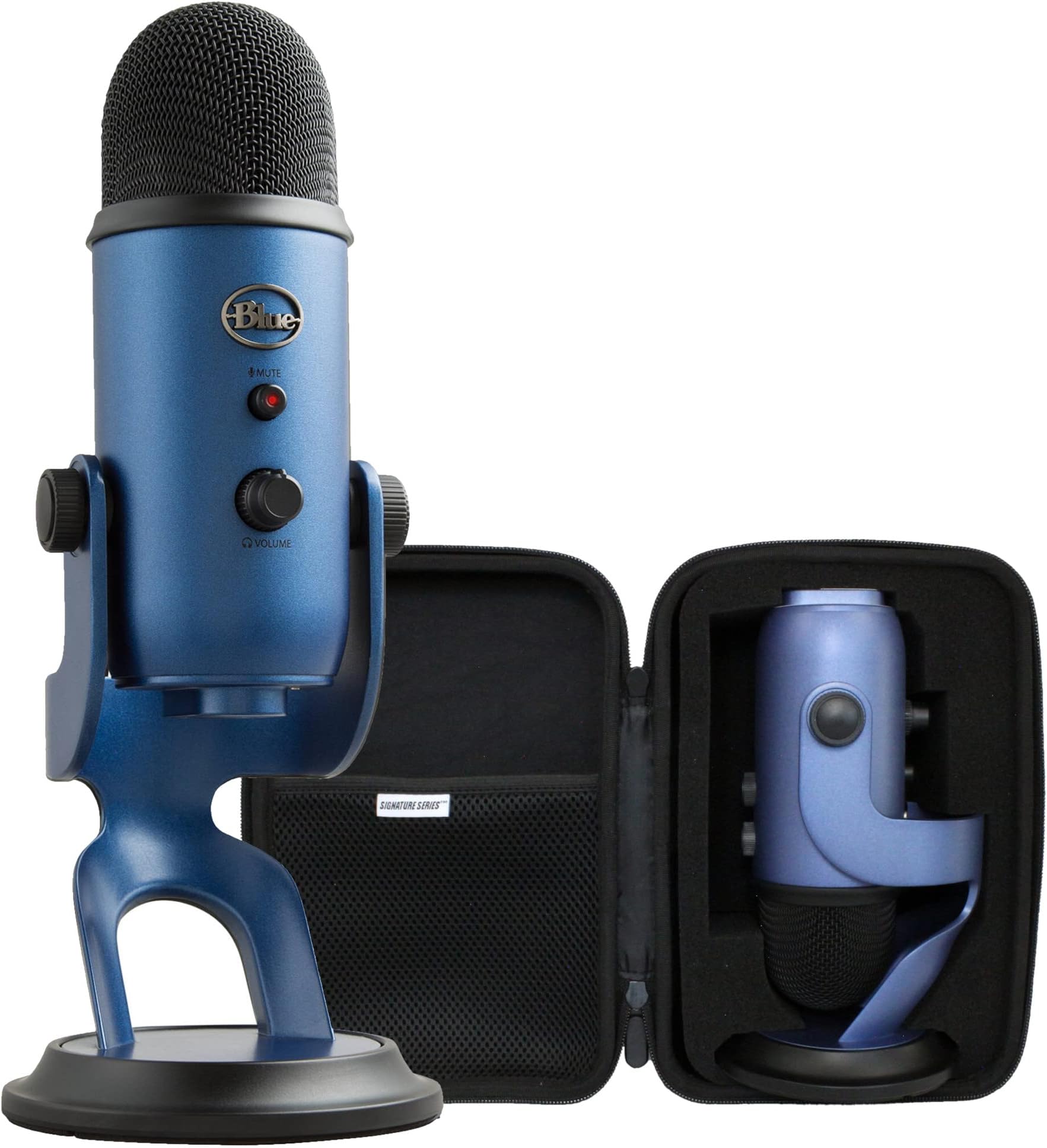 Amazon.com: Logitech for Creators Blue Yeti USB Microphone for PC ...
