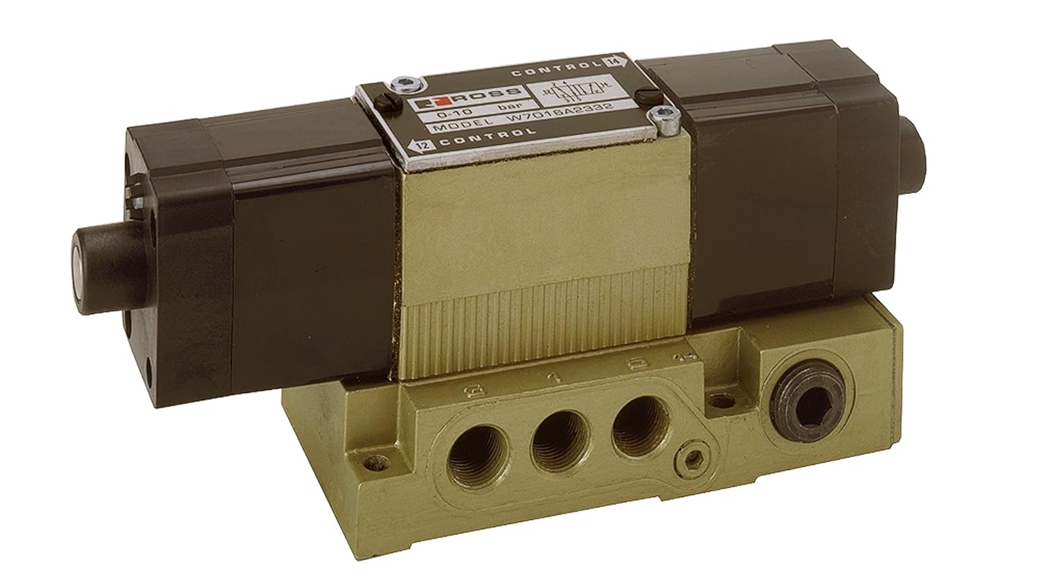 Ross Controls W7076A3331W W70 Series Valve, 5/2 Single Solenoid ...