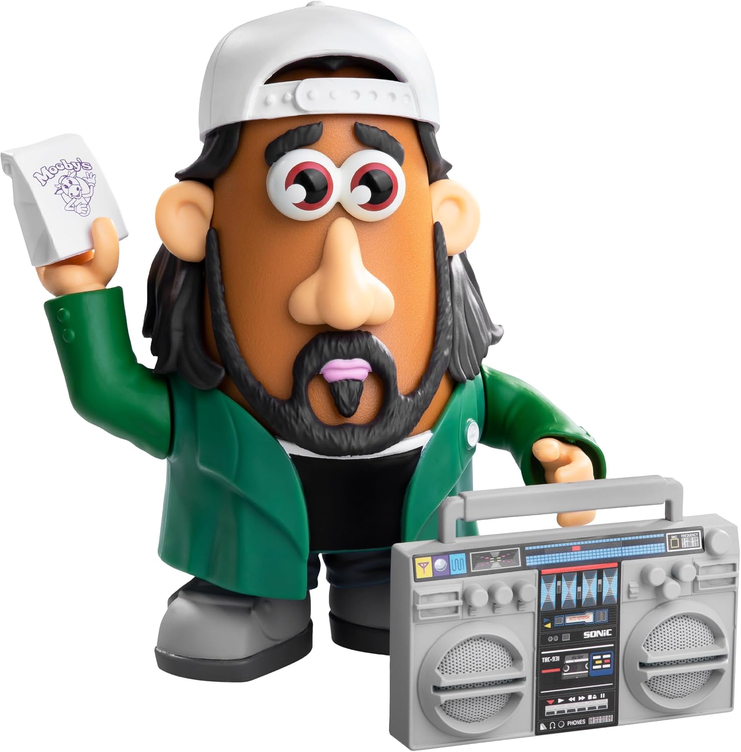 Poptaters Silent Bob. Includes 15 Removable, Interchangeable Facial and ...