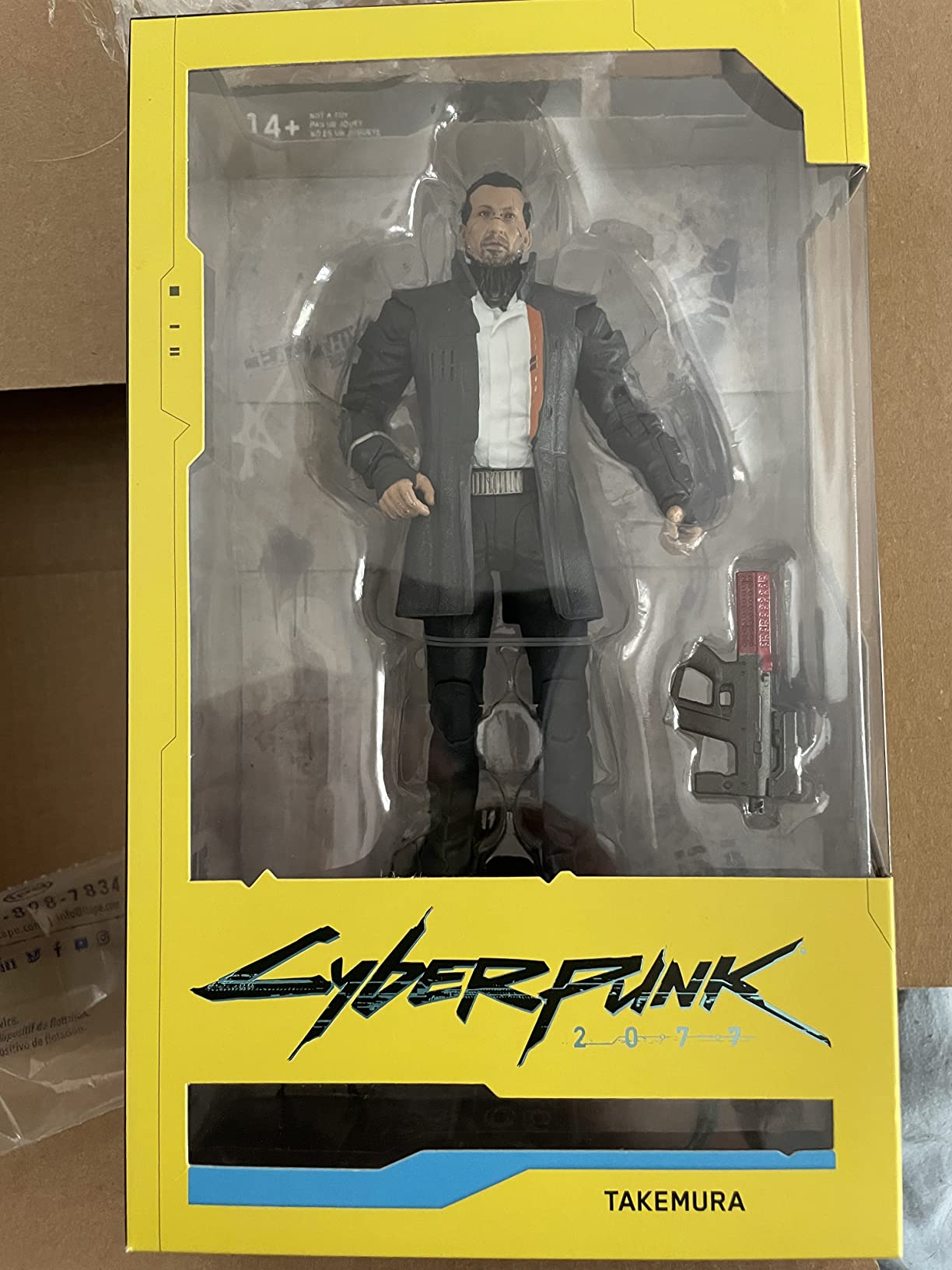 McFarlane Toys - Cyberpunk 2077 - Takemura Action Figure, Figures ...