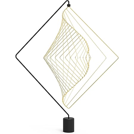 Amazon.com: Atellani Square Wave | The Mesmerizing Kinetic Wind Spinner ...
