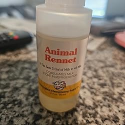 Amazon.com : Liquid Rennet - Animal Rennet for Cheese Making (2 oz ...