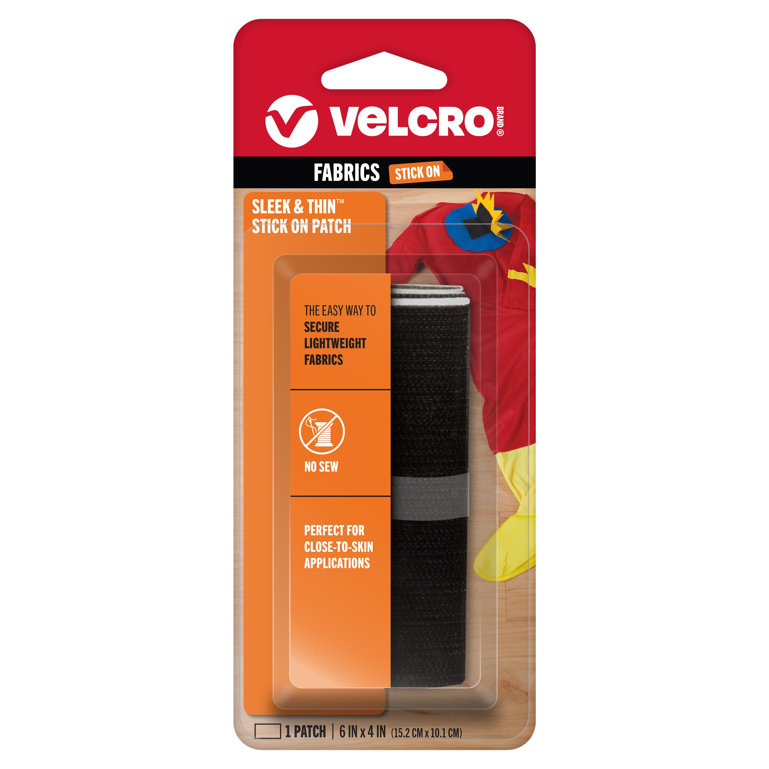 Amazon.com: VELCRO Brand Sleek and Thin Stick On Wide Rectangle for ...