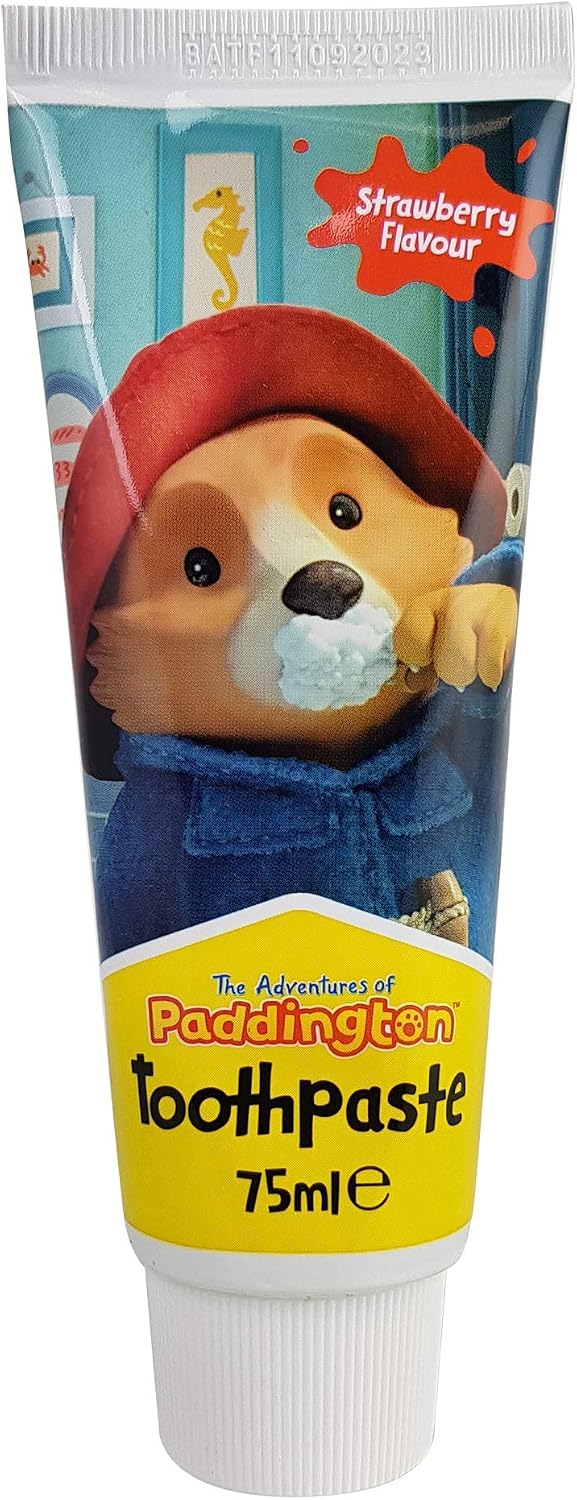 Paddington Bear Children's Toothpaste 75ml | 1000ppm Fluoride ...