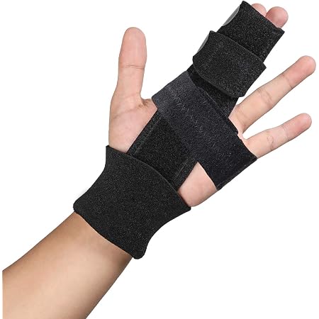 Amazon.com: Sumifun Finger Brace, Trigger Finger Splint for Index ...